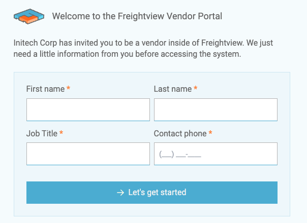 Utilizing Freightview's Vendor Portal
